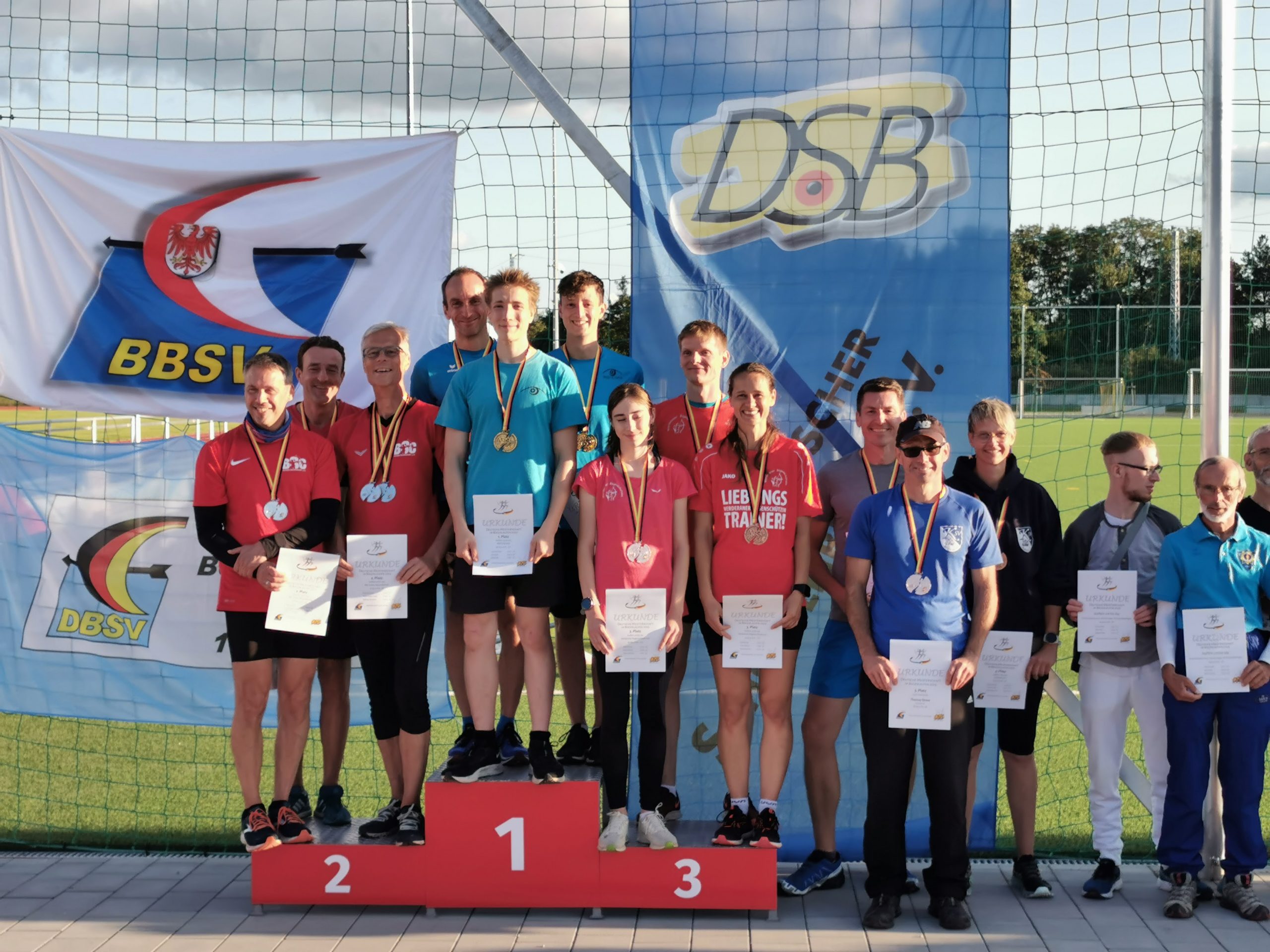 Historische DM Bogenlaufen - erstmalige gemeinsame Ausrichtung von DSB ...